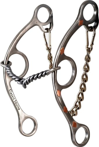 Twisted Wire Snaffle Sherry Cervi – Rockin M Tack & Home Accents