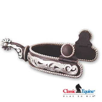 Scroll Spur by Classic Equine – Rockin M Tack & Home Accents