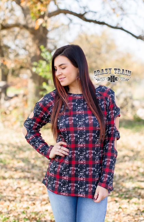 Cowboy Plaid Long Sleeve Shirt – Rockin M Tack & Home Accents